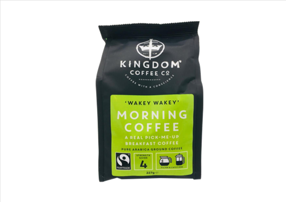 Fairtrade "Wakey Wakey" Morning Ground Coffee (227g) – Osolocal2U